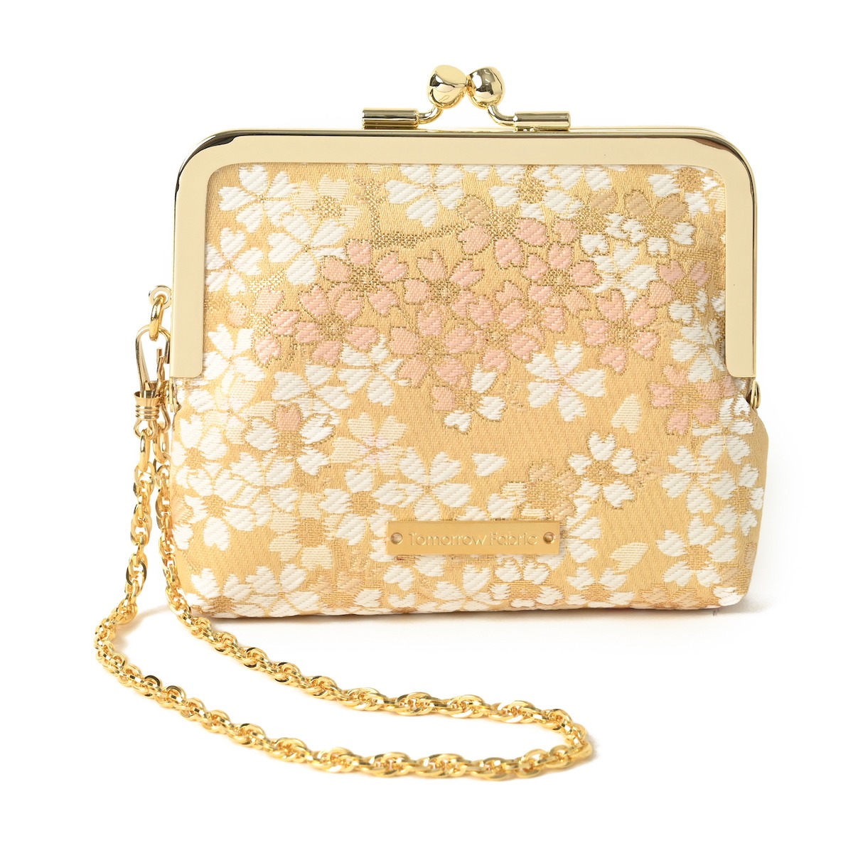 西陣織チェーン付ミニ財布 SAKURA / NWS3 | Tomorrow Fabric