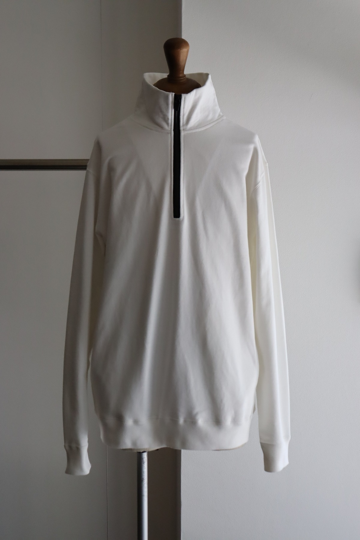FIT FOR " sweat stand anorak -603- (WHITE) " | H.inch