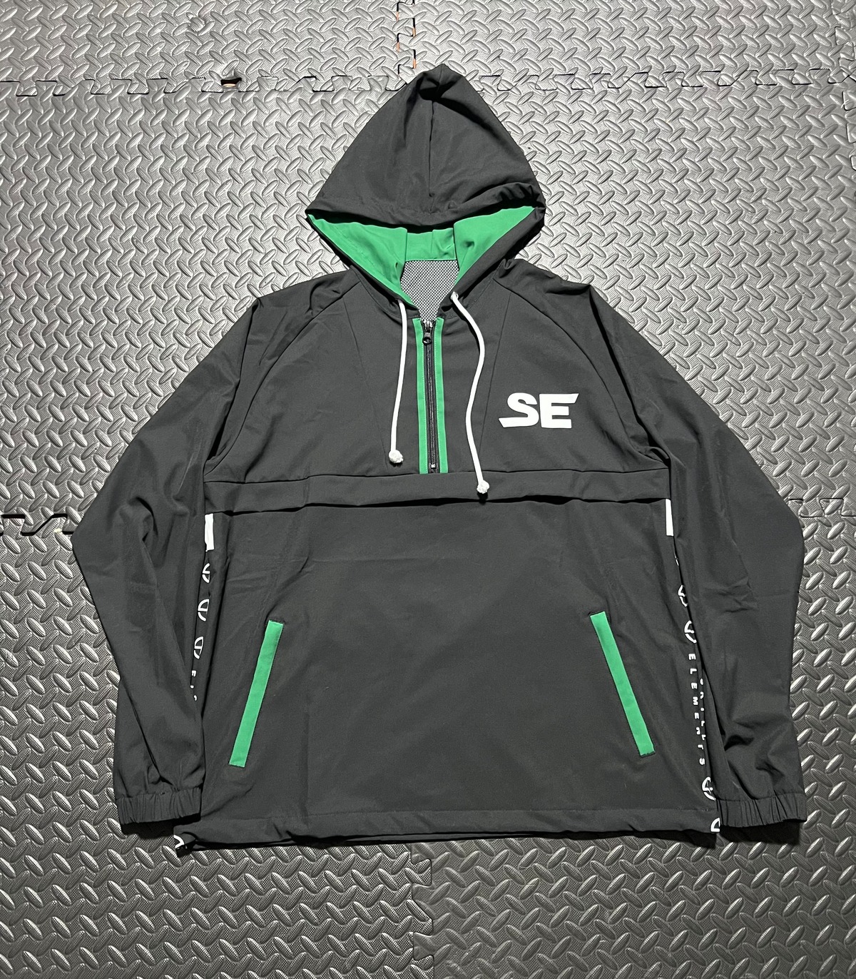 Rider zip windbreaker BKGR | SKILL ELEMENTS & SWG