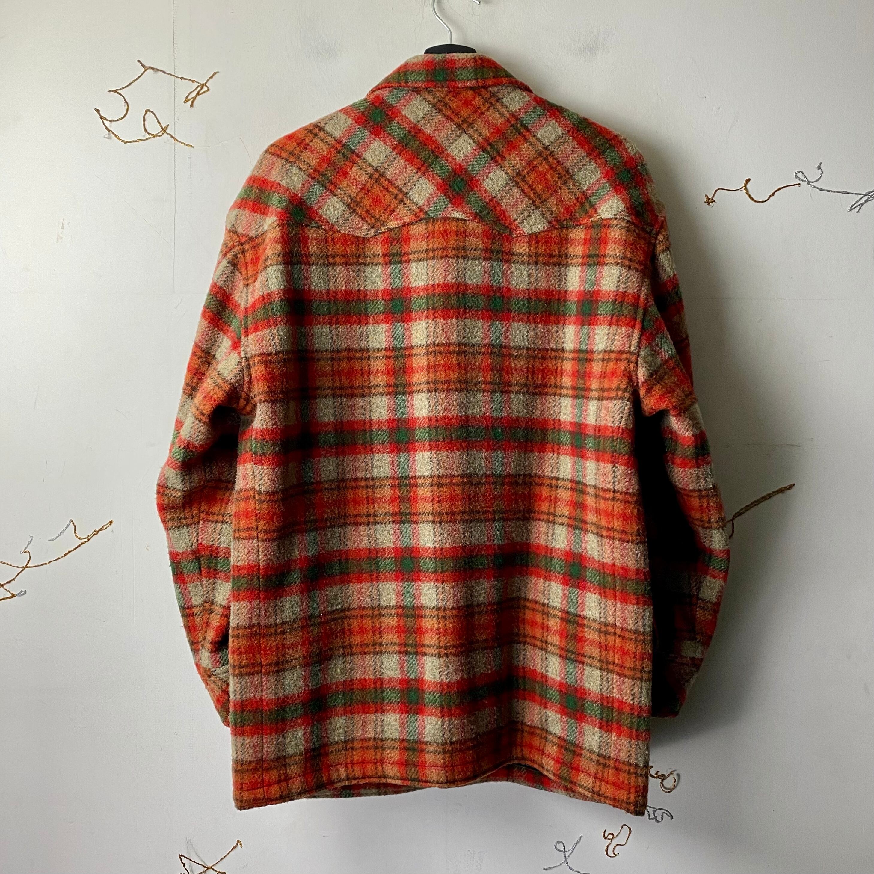 vintage KENZO JEANS check pattern padding ranch jacket | NOIR ONLINE