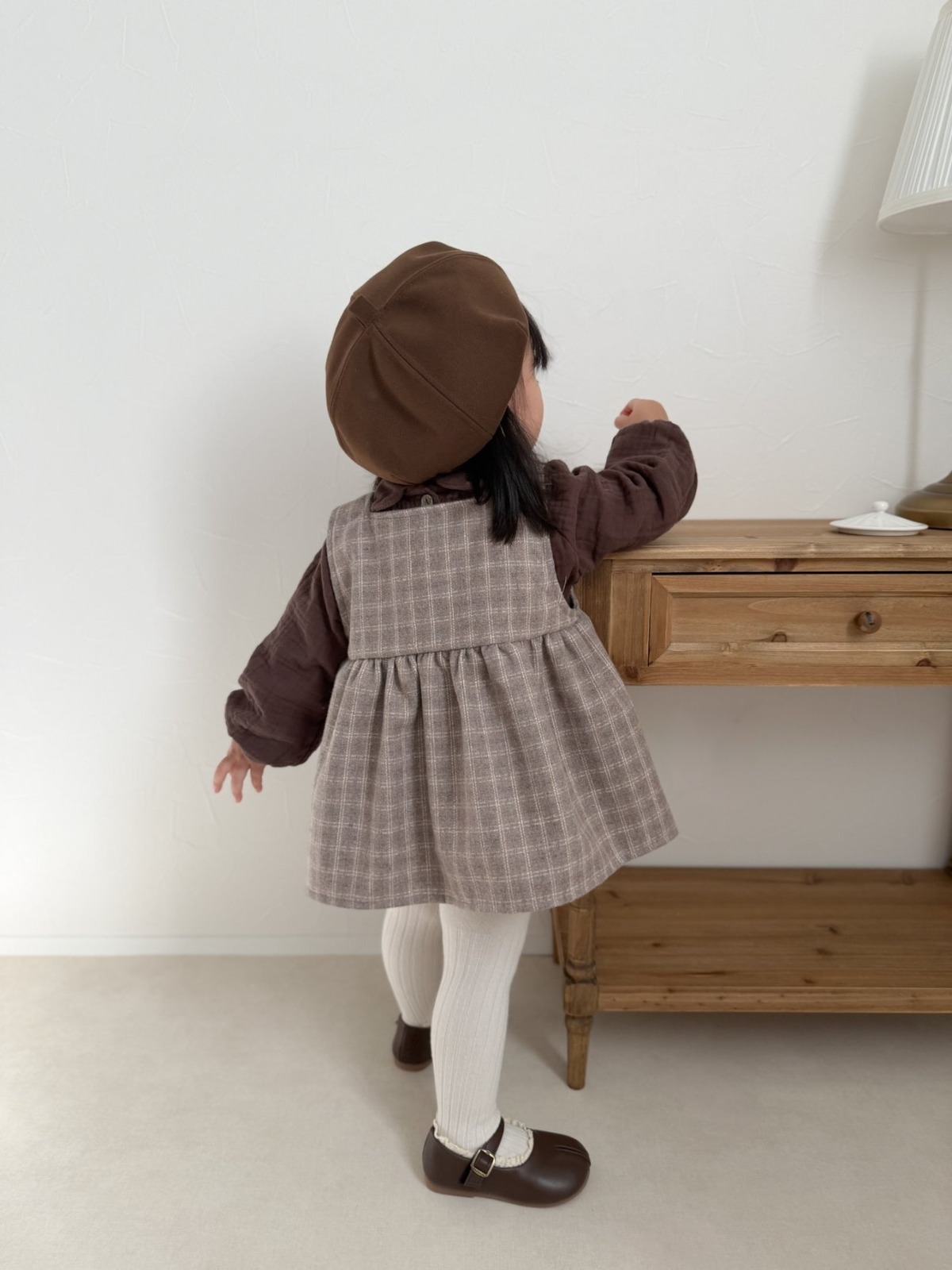 【予約 / 送料無料】mimi market / Cookie Check Dress | & lou lou