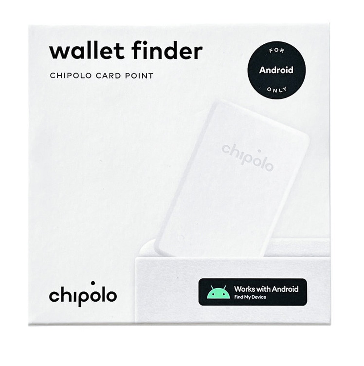国内正規品 Chipolo チポロ Chipolo CARD Point GoogleとのコラボレーションによるAndroid端末専用の紛失 ...