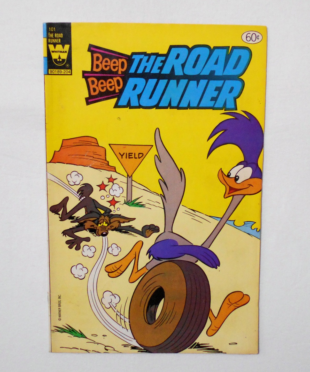 【ロードランナー BEEP BEEP THE ROAD RUNNER】 #101 WHITMAN ＜1982年＞ WARNER アメコミ ...