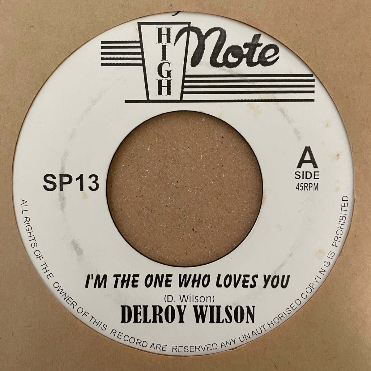Delroy Wilson - I'm The One Who Loves You【7-21231】 | Jamaican Soul