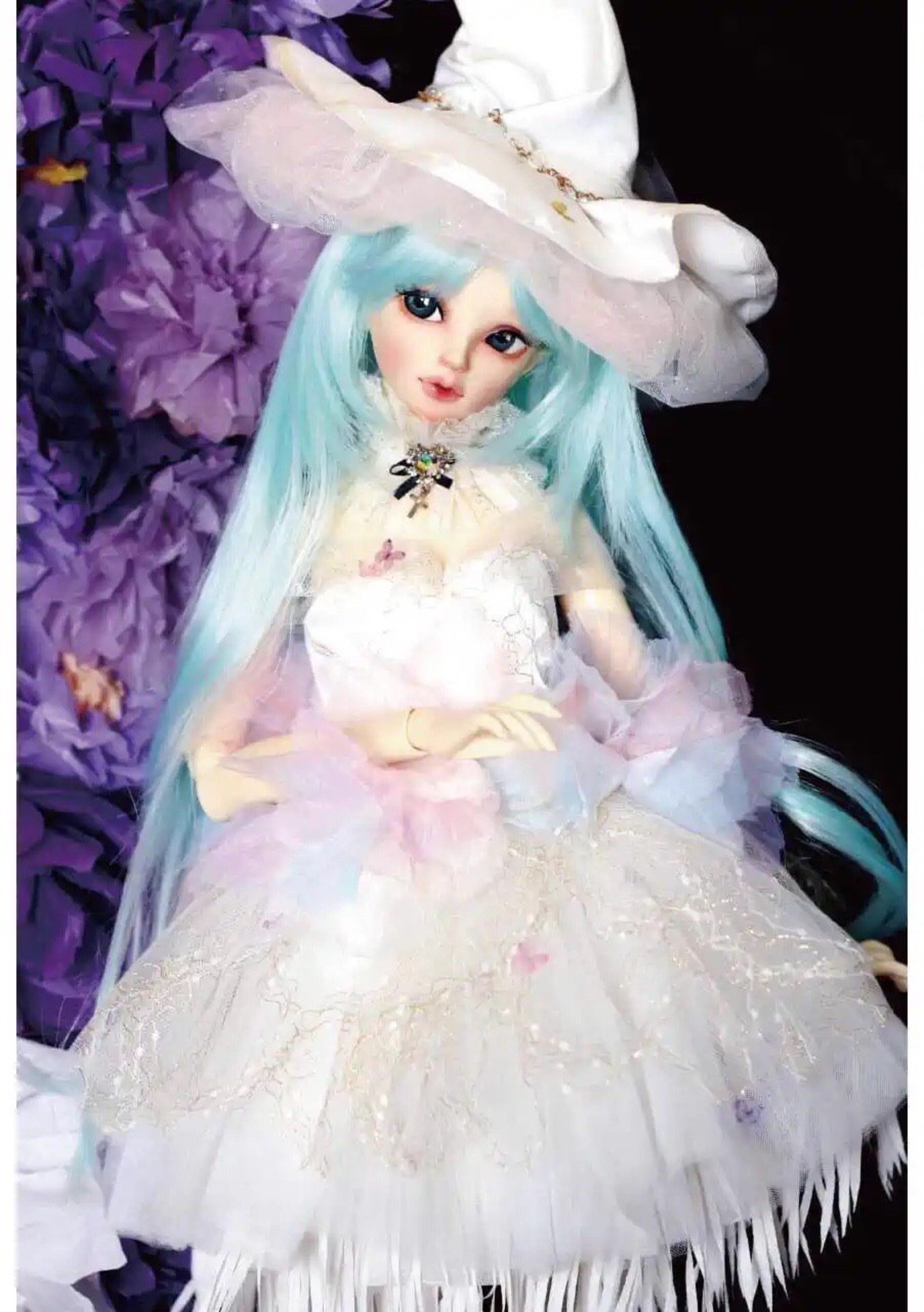 (衣装）空想研究室 「Black Witch Into the Nigit」白金星の魔女（即納品） | ドールショップEDEN