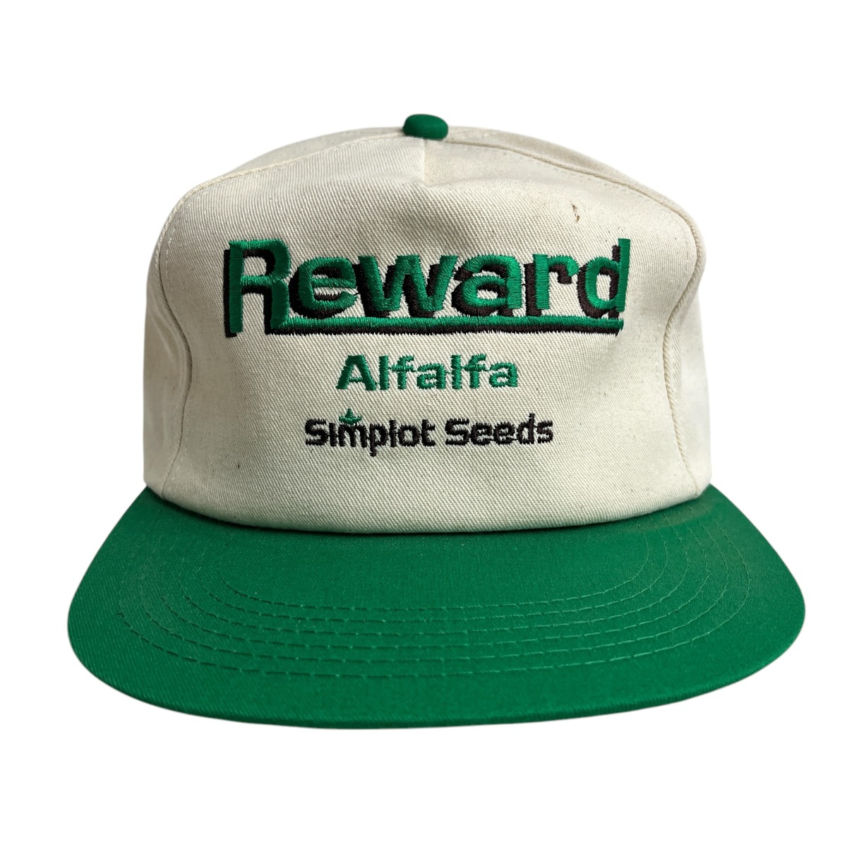 【キャップ/帽子】USA製 K-Product Reward Alfalfa Simplot Seeds (リワード) トラッカー ツートンカ ...