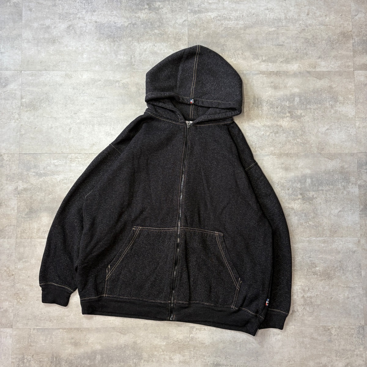 21 PRO USA SPORTS WEAR スウェットパーカー フルジップ ステッチ 3XL | ANYTHBLE