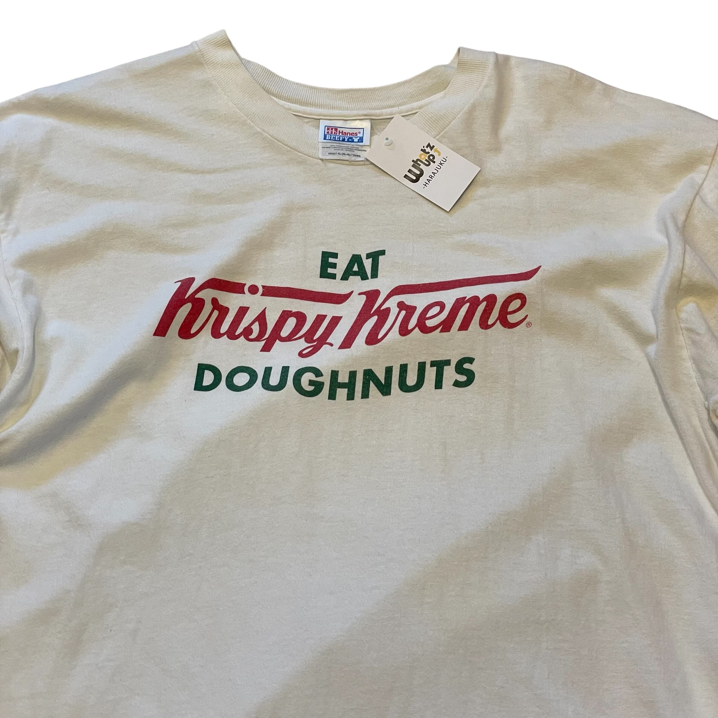 90s〜 Krispy Kreme doughnut logo T-shirt | What’z up