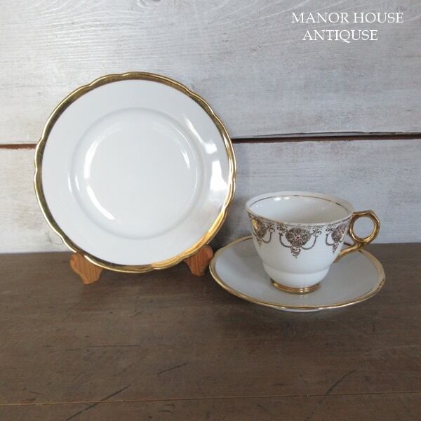 イギリス Leonard St Pottery レナードポタリー チェコスロバキア Moritz Zdekauer トリオ カップアンド ...