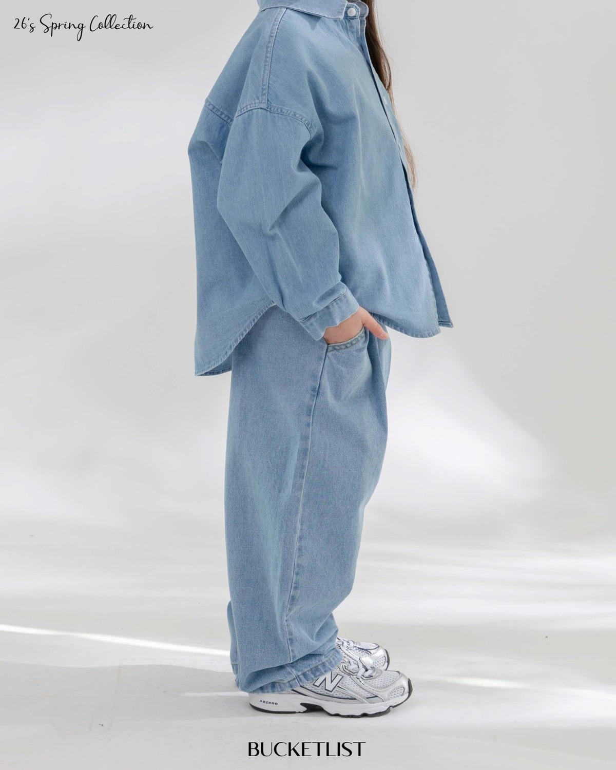 【予約】 bucket list/basic blue pants | moua_selectshop
