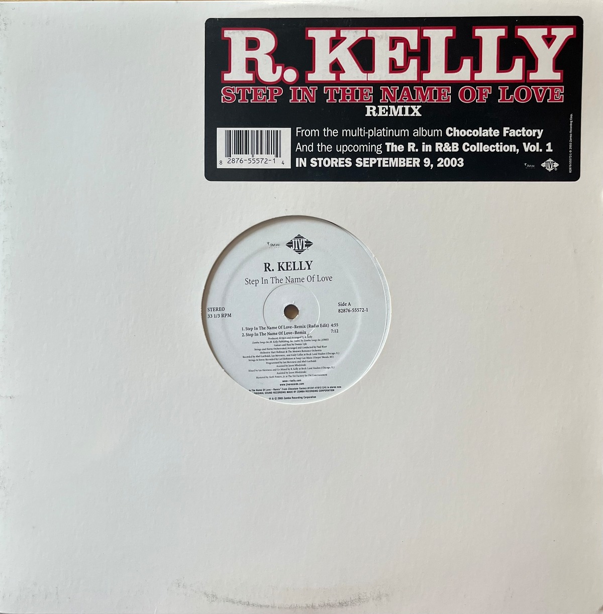 R. Kelly – Step In The Name Of Love (Remix) (12") | oleo Records