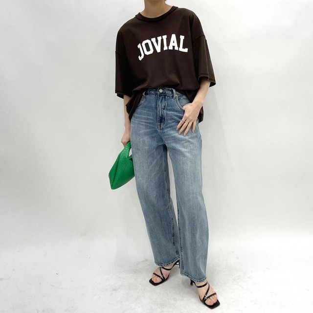 2way wide logo tee | cafune