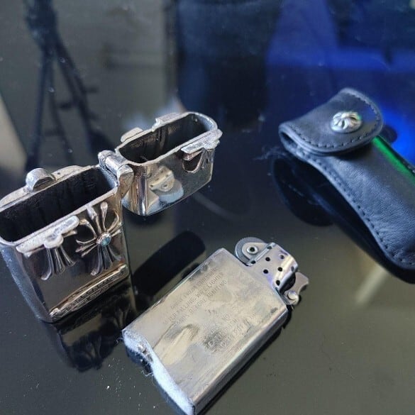 CHROME HEARTS クロムハーツ ZIPPO LIGHTERZ-V2 TINYCH CHクロス CHROME HEARTS クロムハーツ ZIPPO LIGHTERZ-V2 TINYCH CHクロス