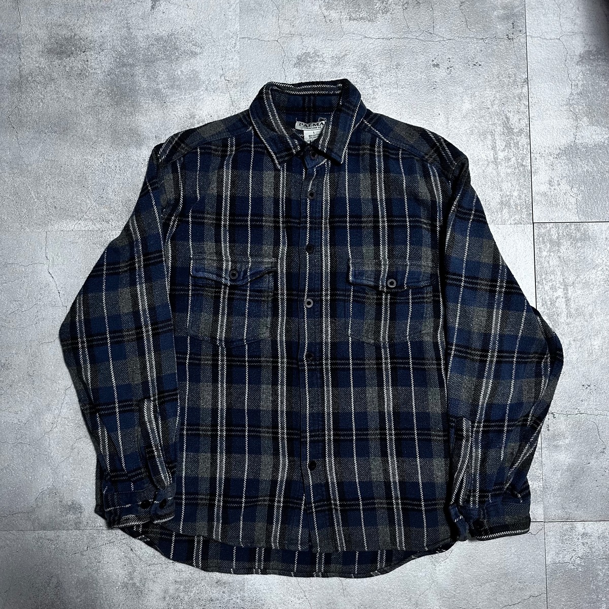 【Vintage】Heavy Flannel Shirt | crest base