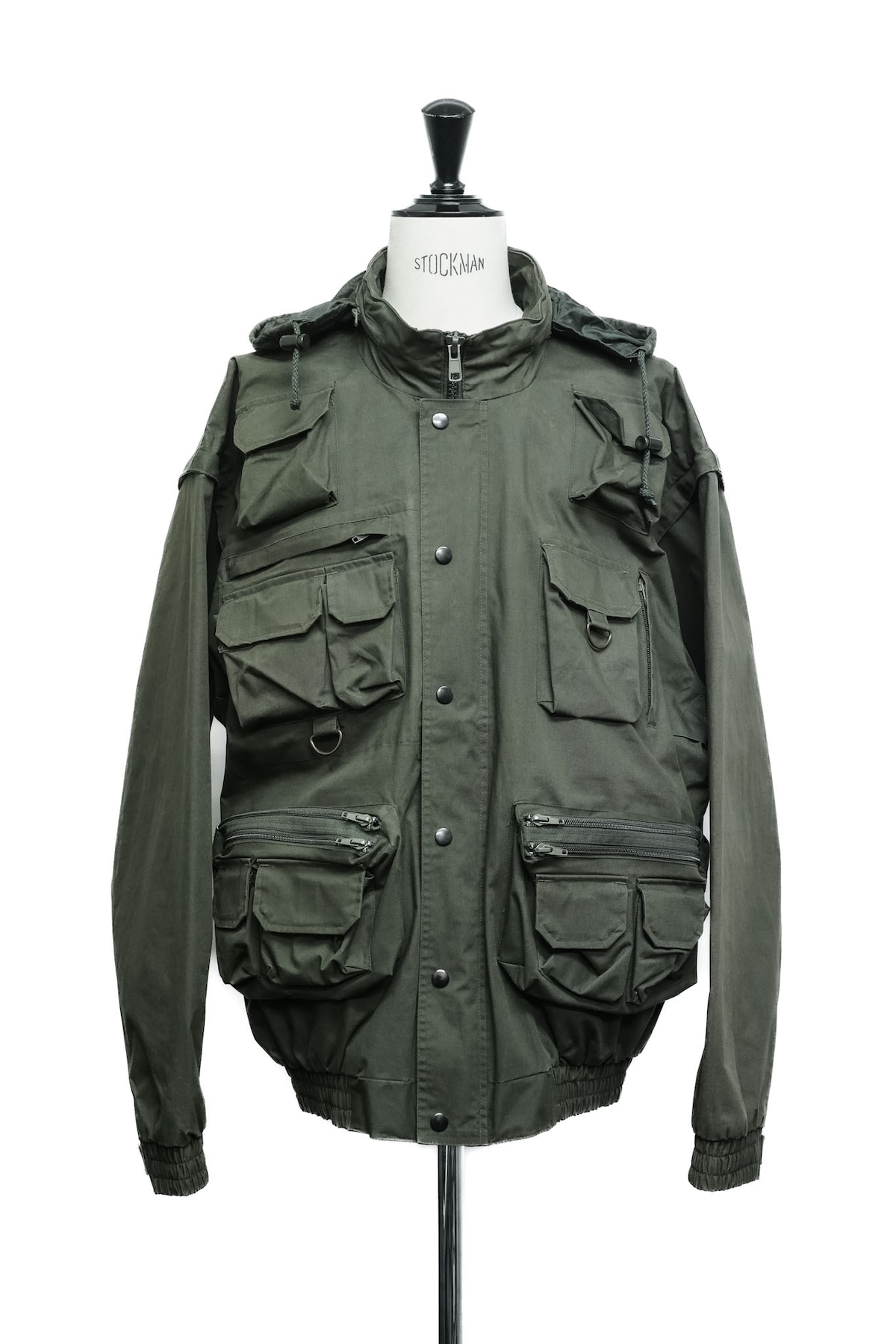 90's Anonymous Polyester-Cotton Multi-Pockets Photographer Jacket | ESSENCE