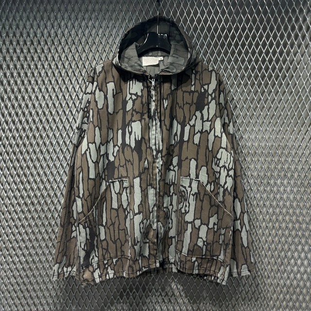 90s TREBARK Camo Hoodie Jacket | the Holic vintage clothing