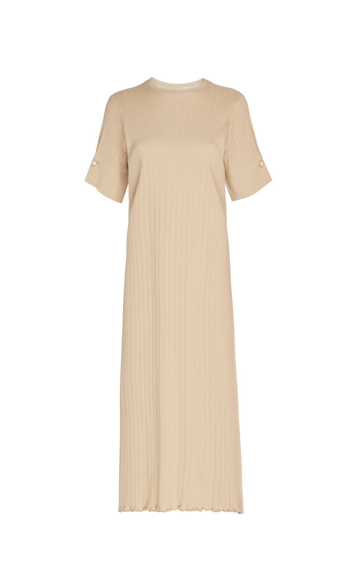 SS24 5714A BRENNA ファンシーパールリブドレス CH | Mother of Pearl | マザーオブパール公式オンラインストア