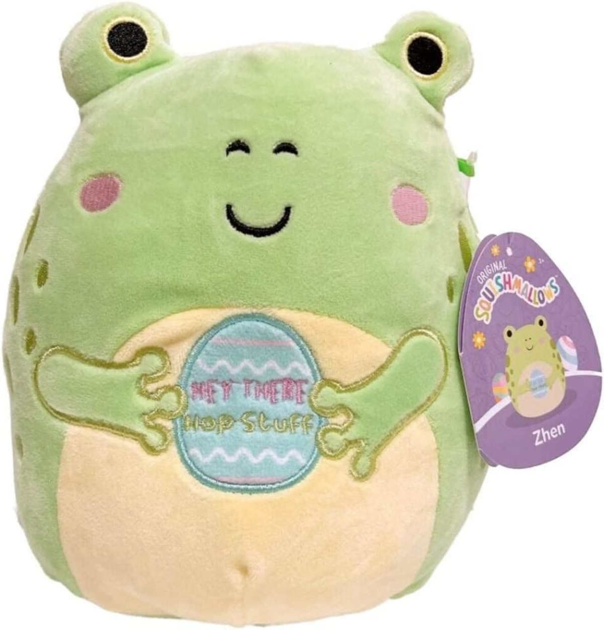 Squishmallows 12 "Zhen The Frog Hey There Hop Stuff 並行輸入品 | カシオペア ...