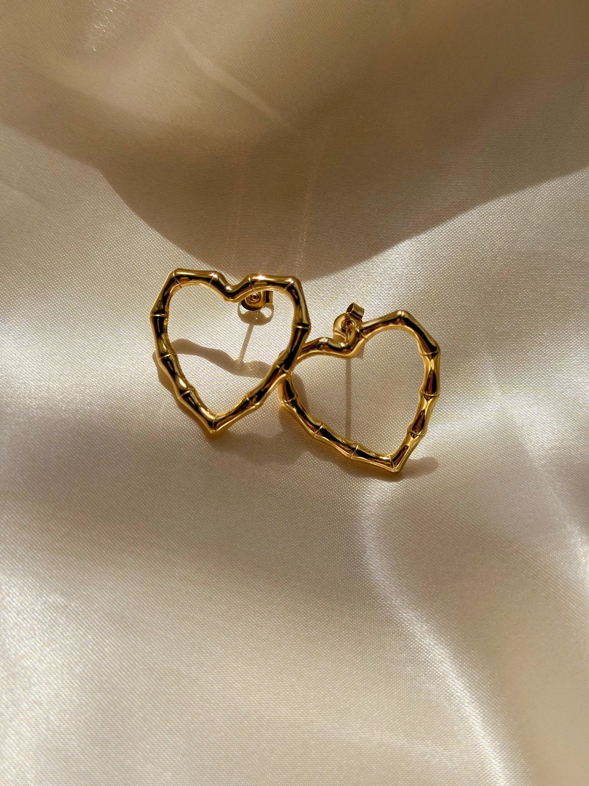 Big Open Heart Earrings | Noëlla