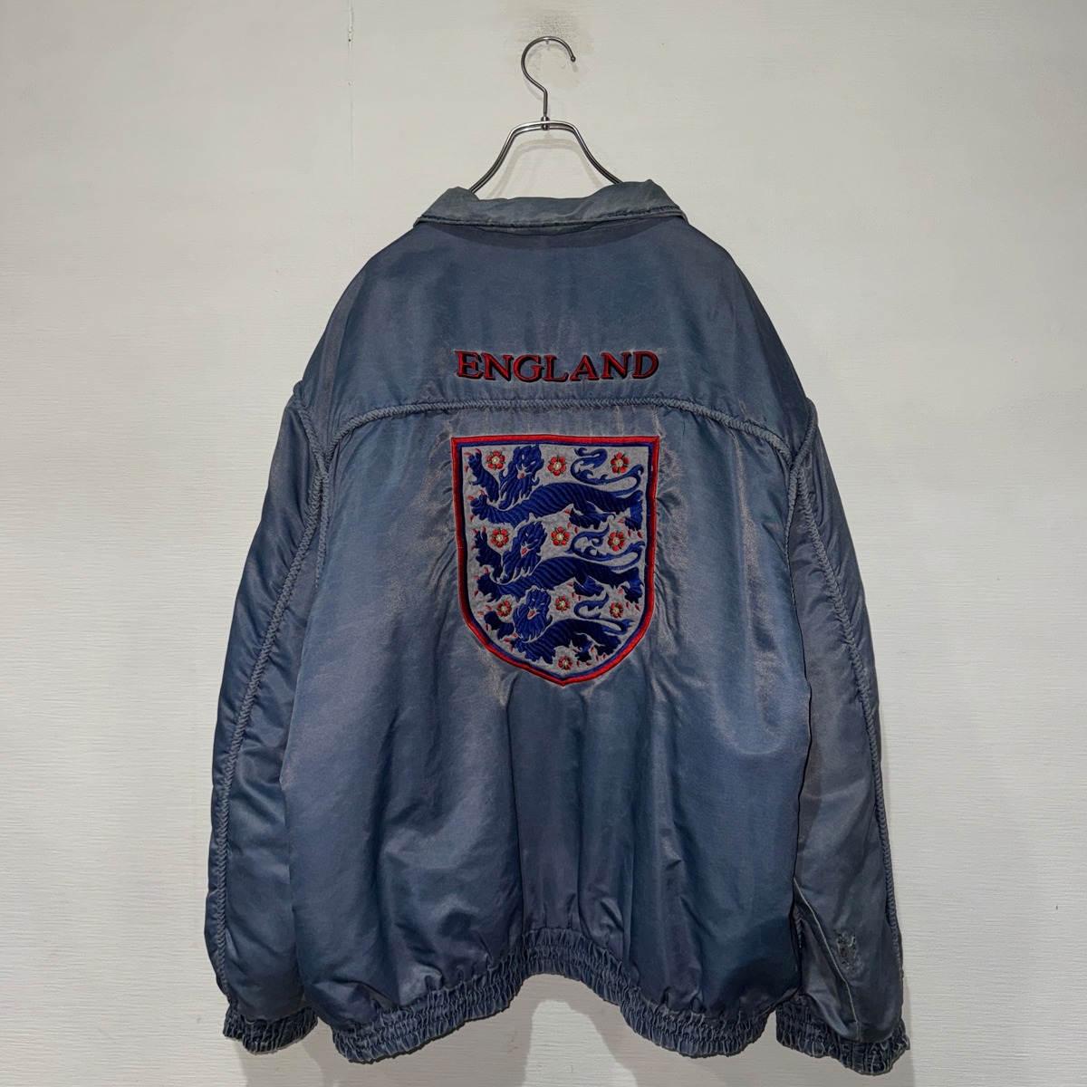 90's UMBRO England three lions bomber jacket | whale