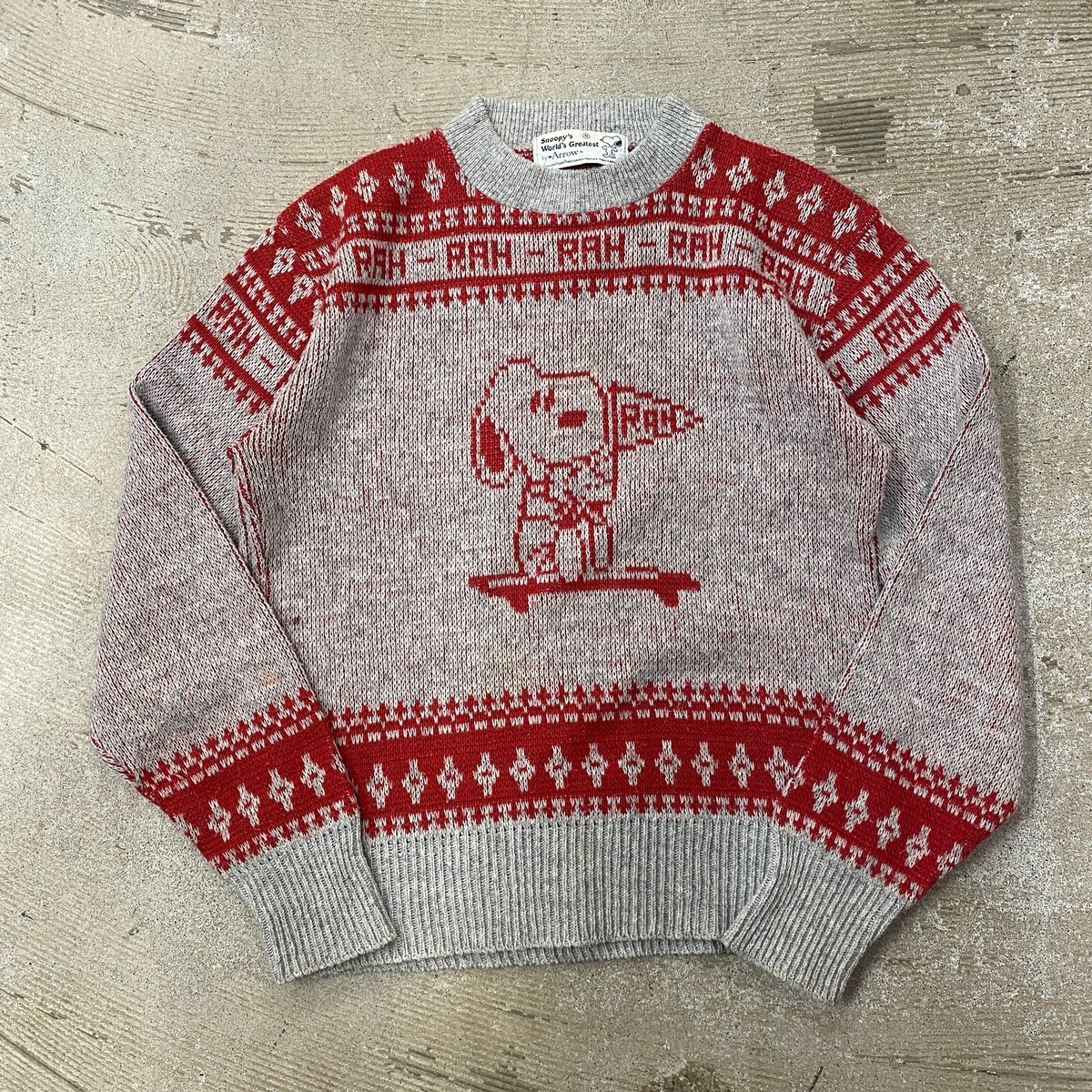 1970s ARROW SNOOPY SWEATER USA | safarionline