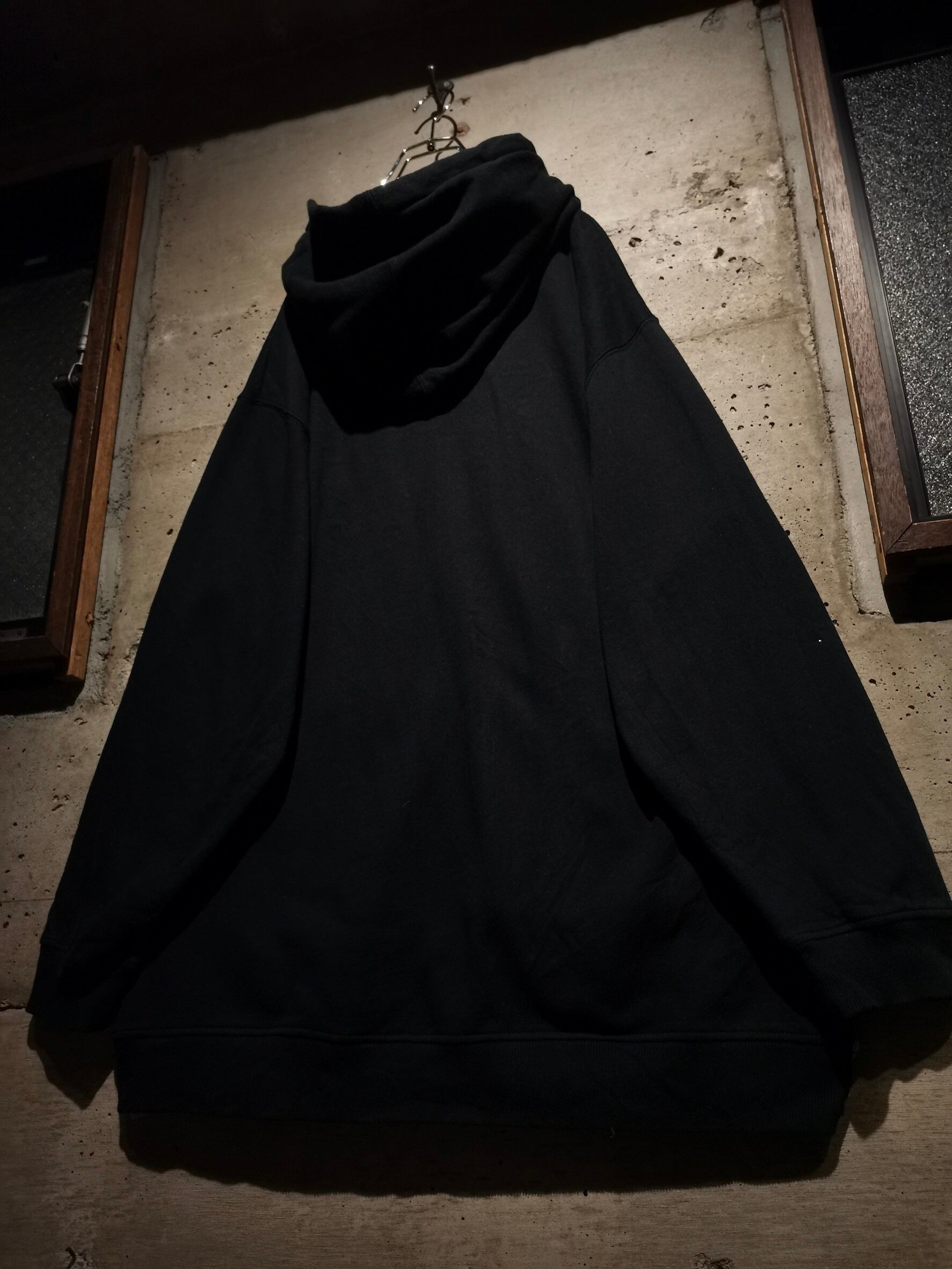 【Caka】"SOUTH POLE" Logo Patch Design Vintage Loose Zip Up Hoodie | Caka ...