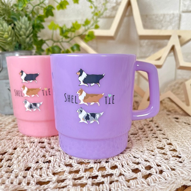 マグカップ【シェルティ】 | manamy_illust