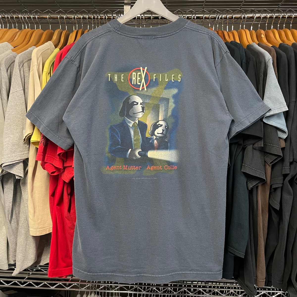 90s THE REX FILES (BIG DOGS) T | KimamaniT