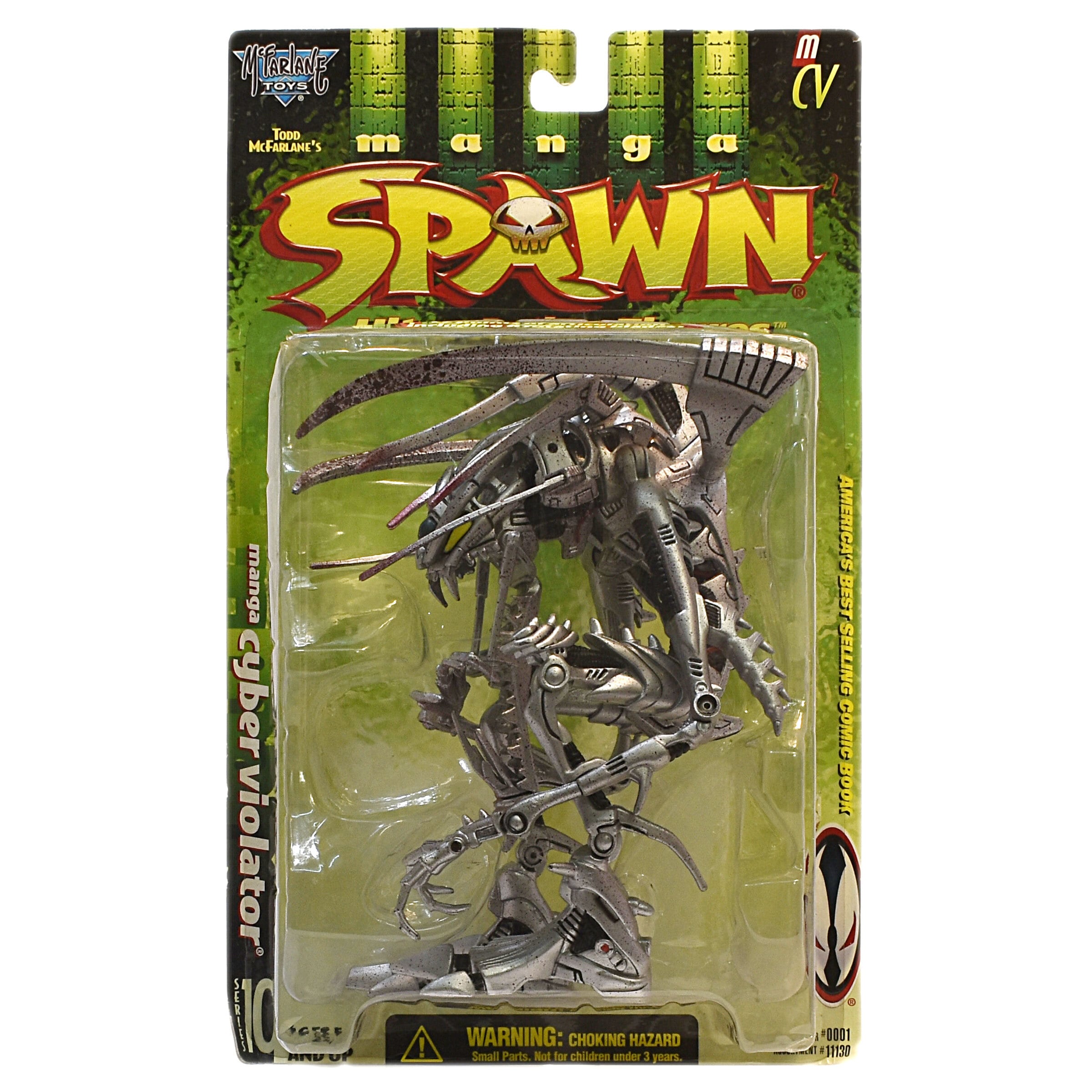マクファーレン スポーン シリーズ10 マンガ サイバーバイオレーター アクションフィギュア 未開封 McFarlane Spawn ...