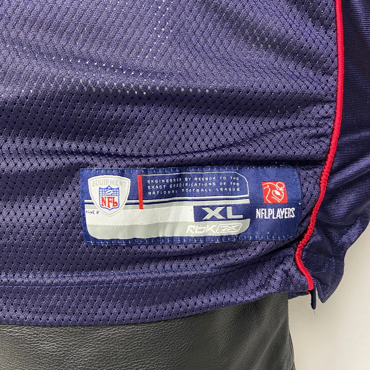 NFL ニューイングランド・ペイトリオッツ メッシュ ユニフォーム メンズXL 古着 New England Patriots Reebok ...