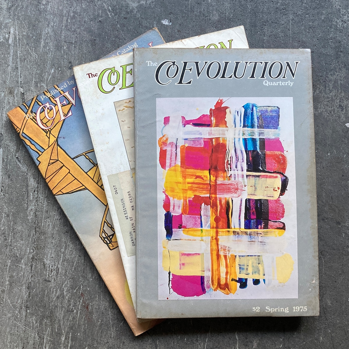 The CoEvolution Quarterly (Published by the Whole Earth Catalog) / 3冊 ...