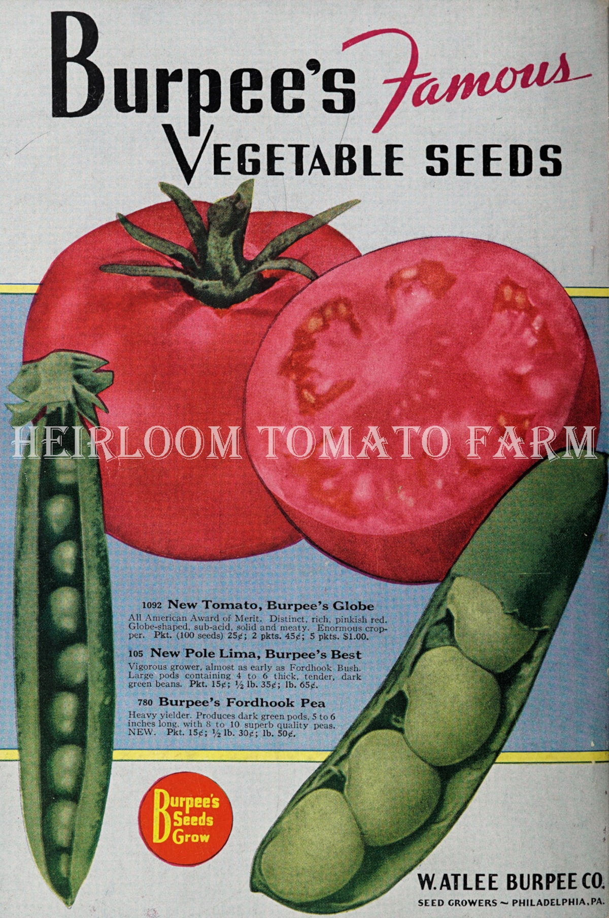 Heirloom Tomato® Burpee's Globe エアルーム・トマト・バーピーズ・グローブ | Heirloom Tomato Farm