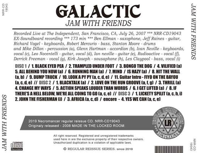 GALACTIC / JAM WITH FRIENDS | BEATNIK GROOVE