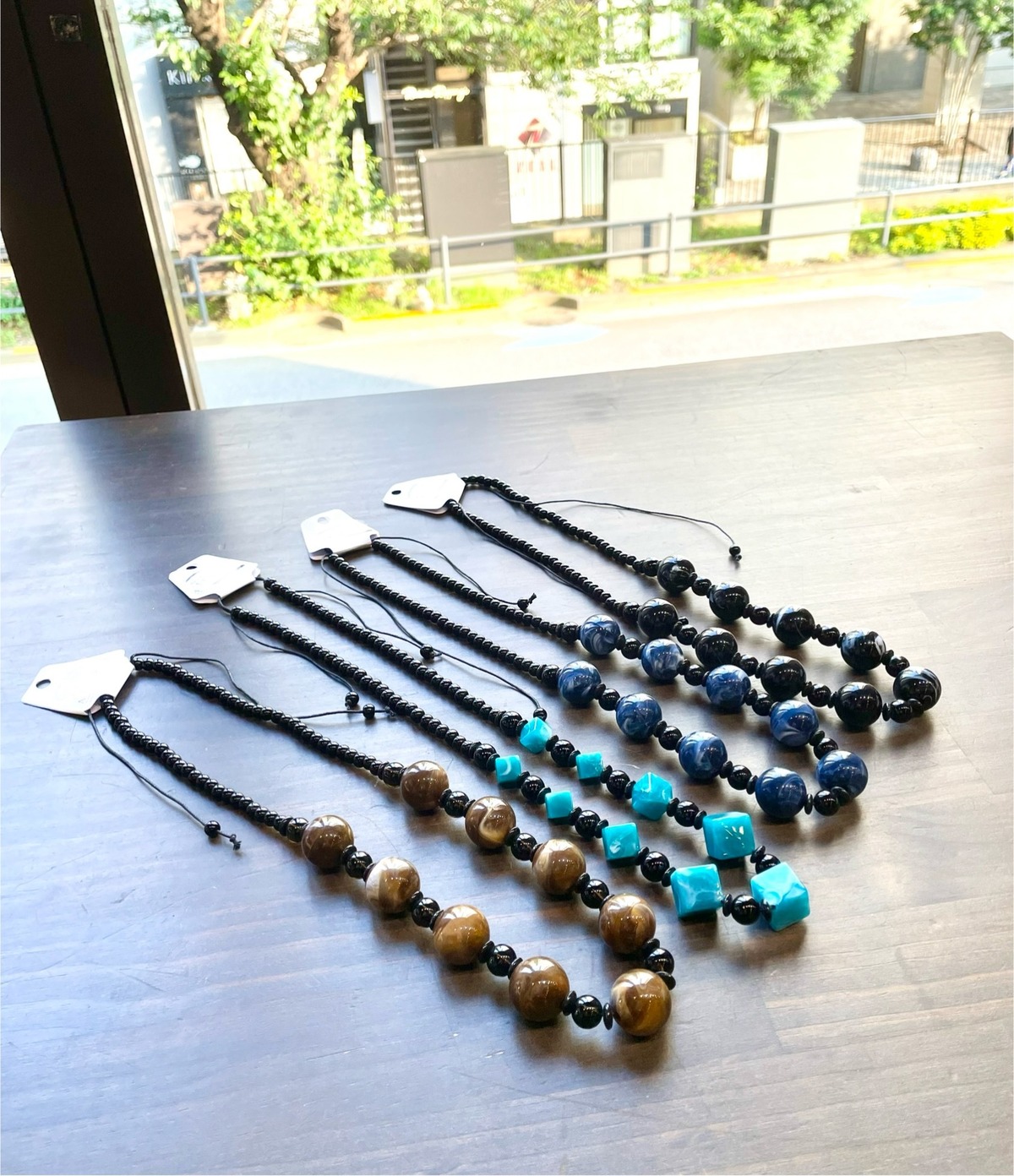 ネックレス☆ マーブルが素敵 | pishka