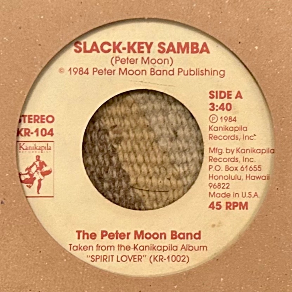 THE PETER MOON BAND / SLACK-KEY SAMBA | smives