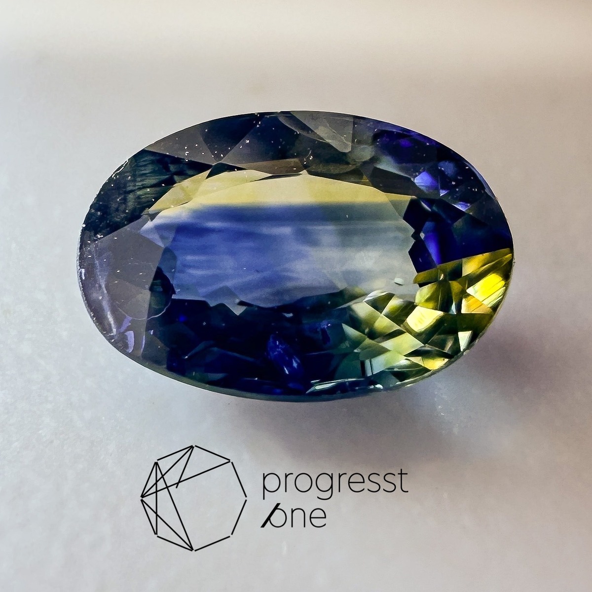 バイカラーサファイア0.53ct | progresstone