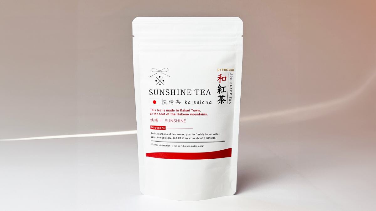 SUNSHINE TEA - JAPAN BLACK TEA - 50g | 「快晴茶」 - 開成Myteaオンラインストア