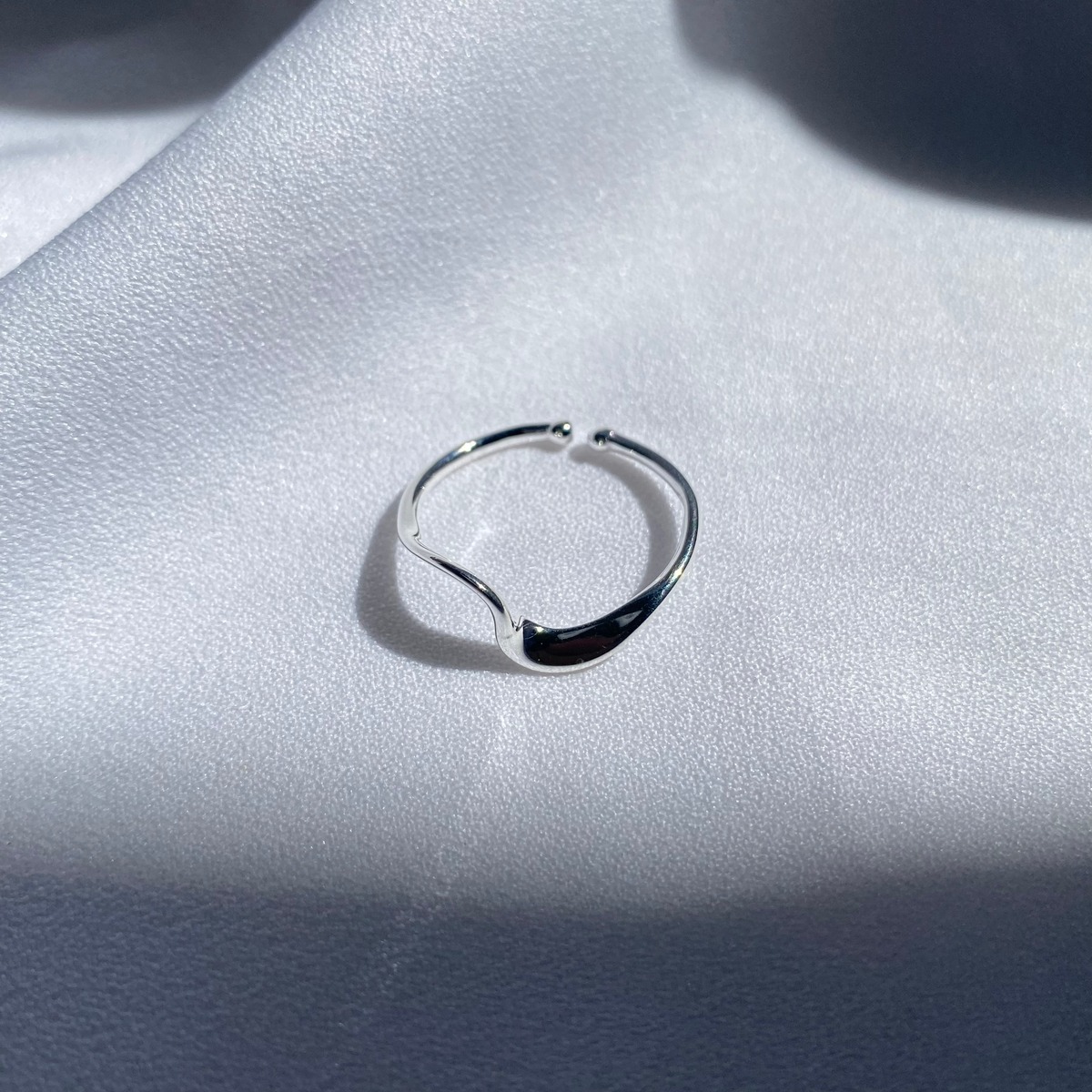 [ aura ] silver925 curve ring | aura