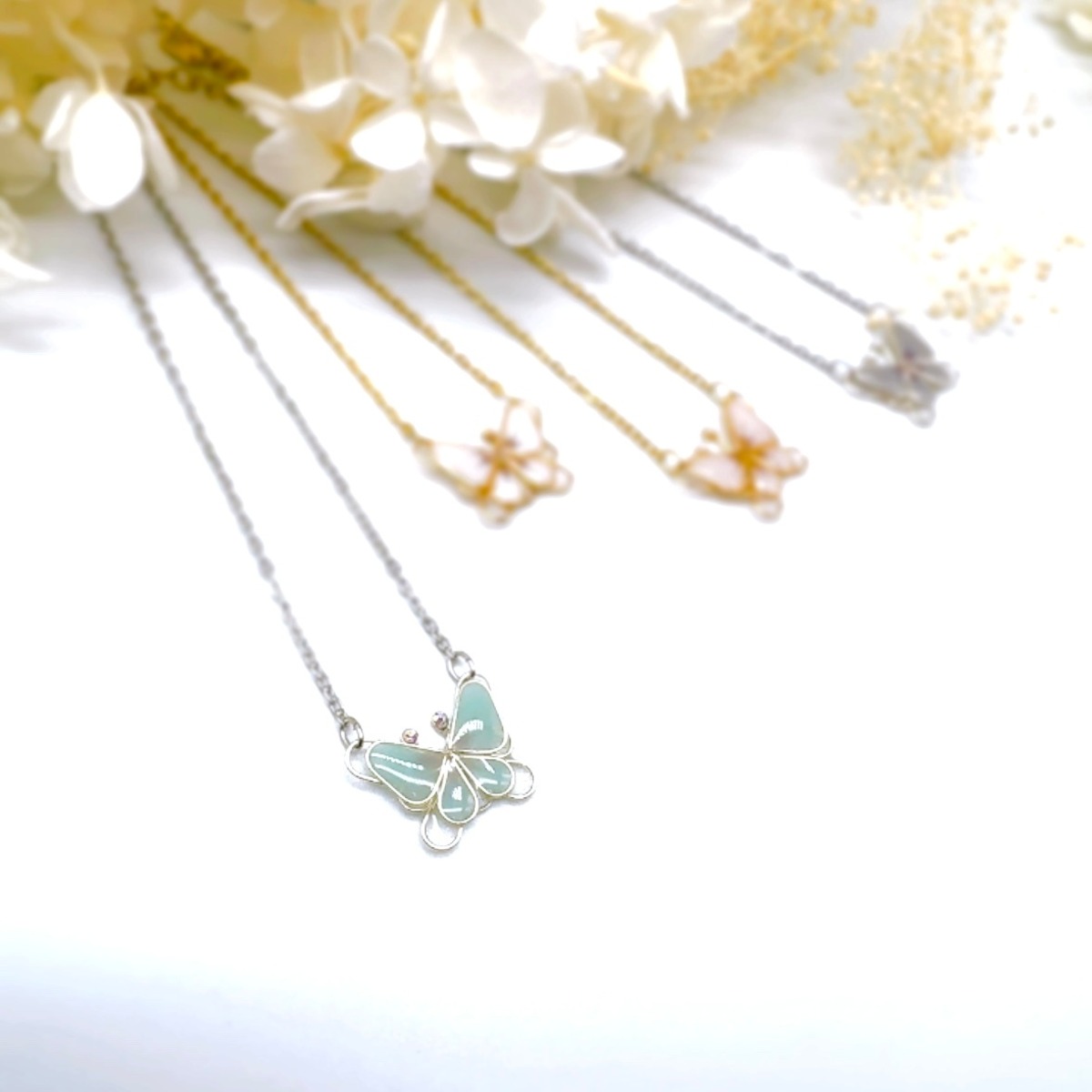 Flow蝶々のネックレス | L' Atelier Eclair