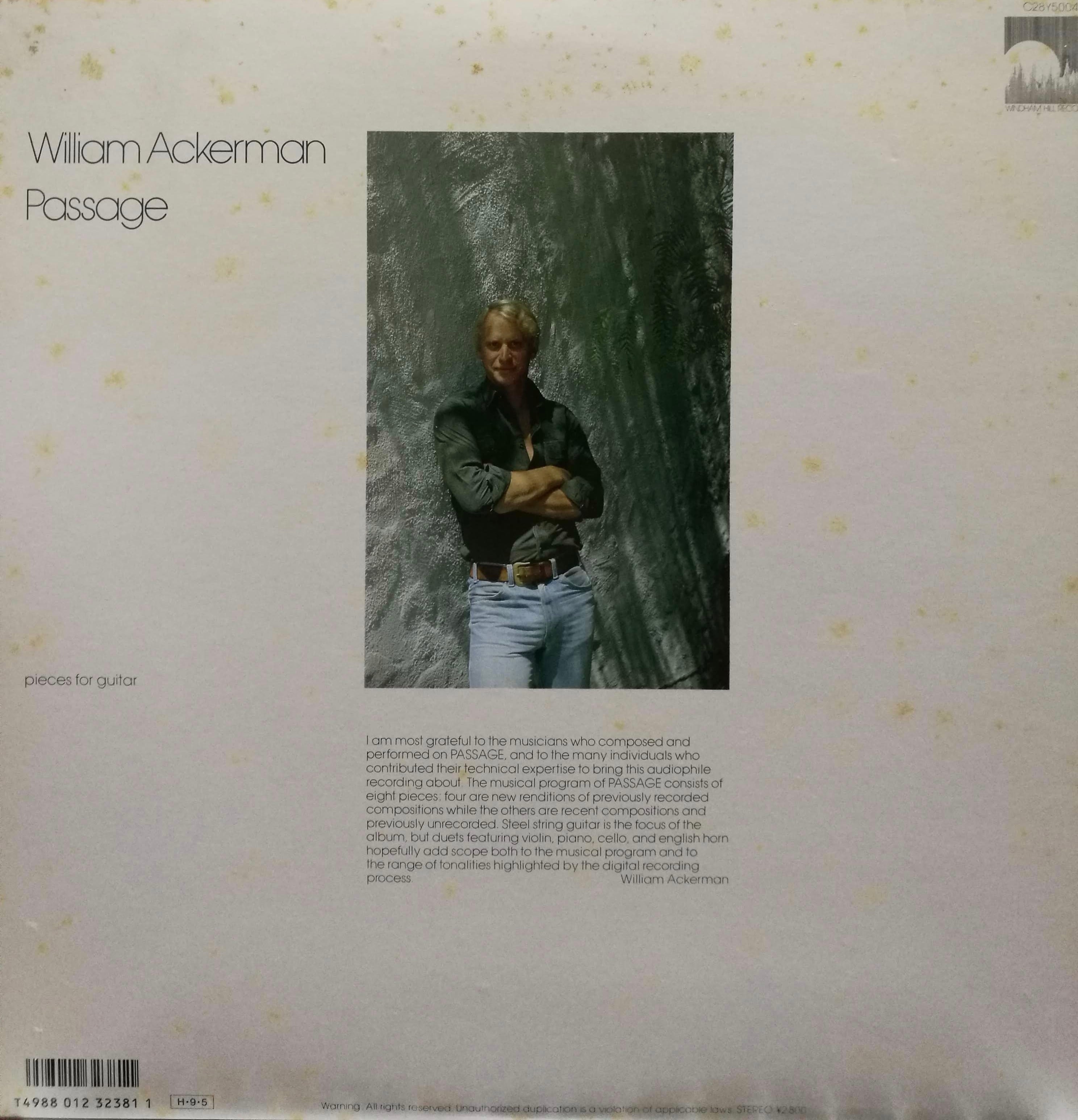 【LP】William Ackerman / Passage | COMPACT DISCO ASIA