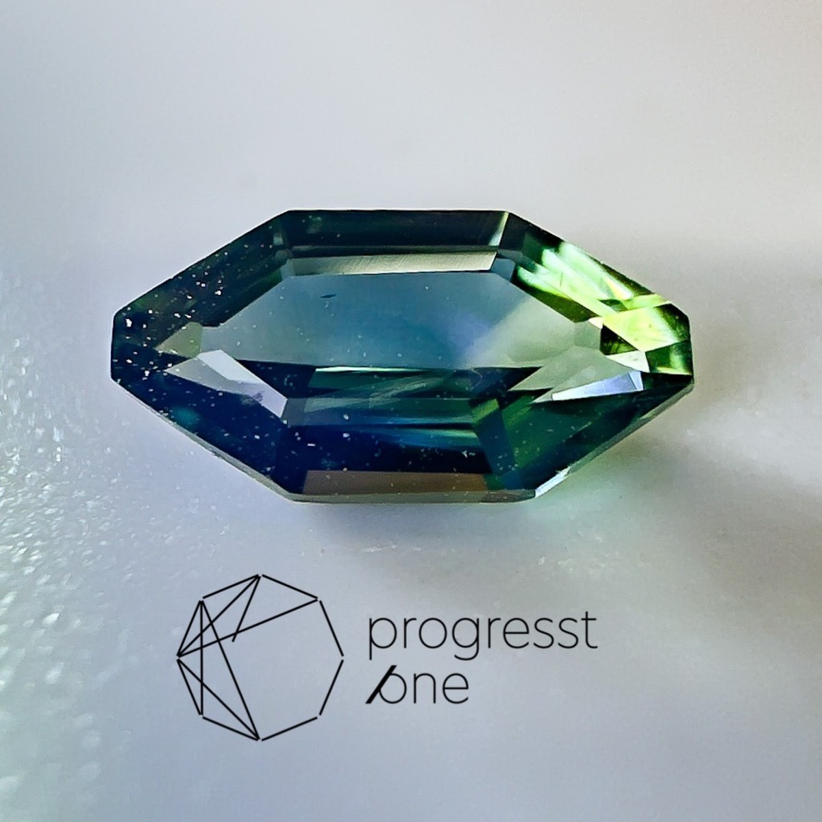 バイカラーサファイア0.51ct | progresstone