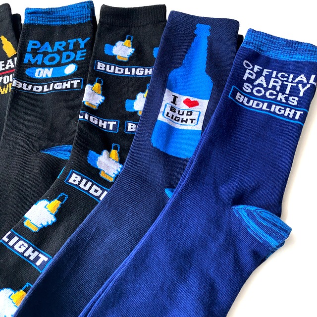 [Budweiser / BUD LIGHT] Beer Socks | hab