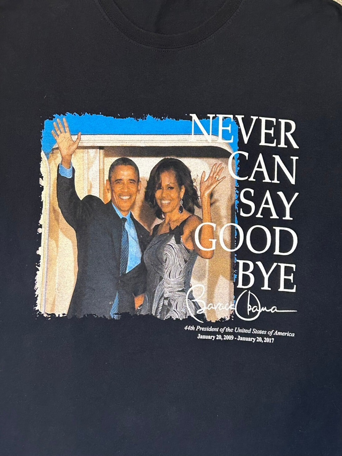 Vintage president tee-shirt “GOOD BYE” | jammingymgt