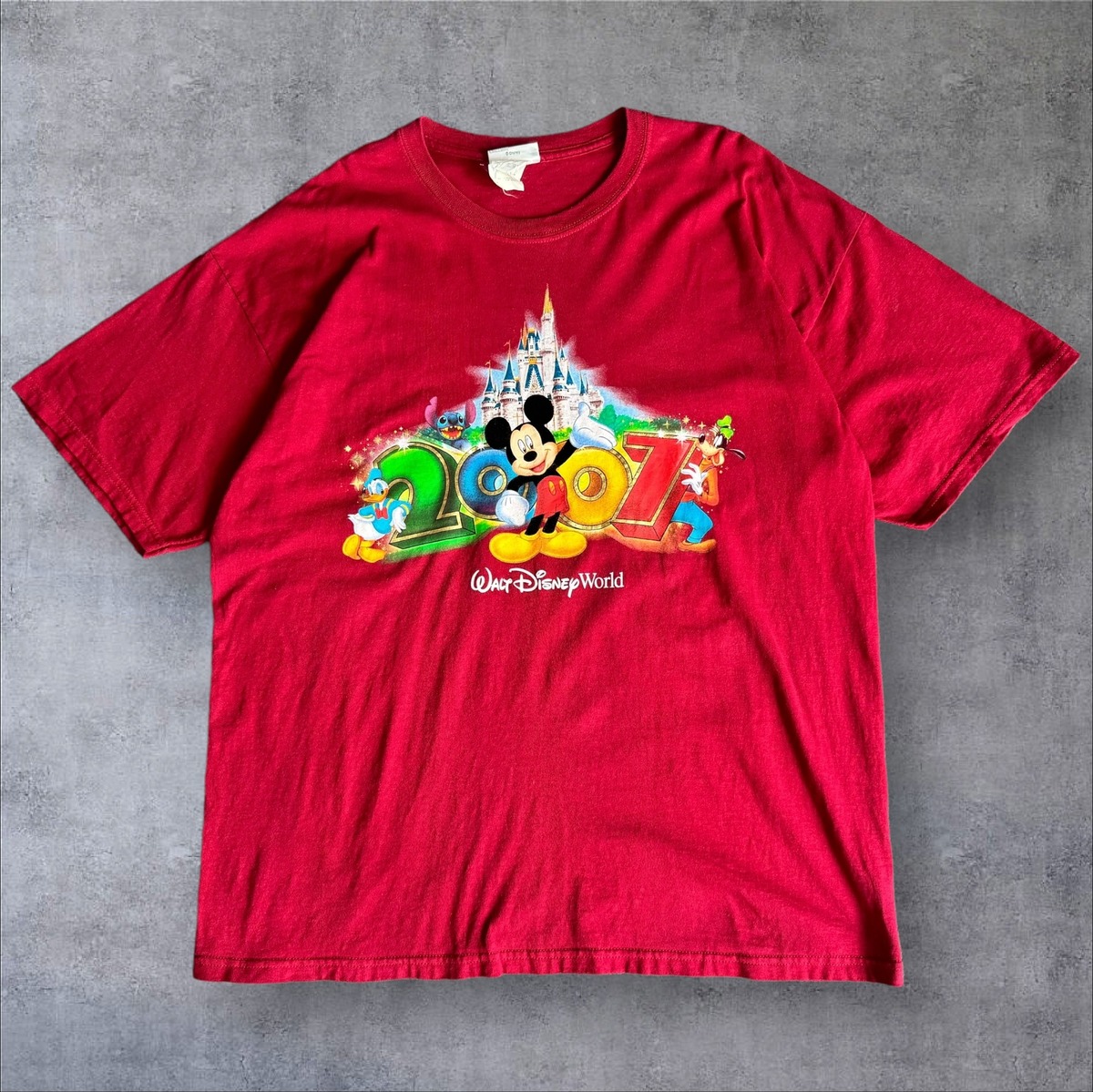"00s Disney " 2007年 print short sleeve t-shirt | S.CLOTHES