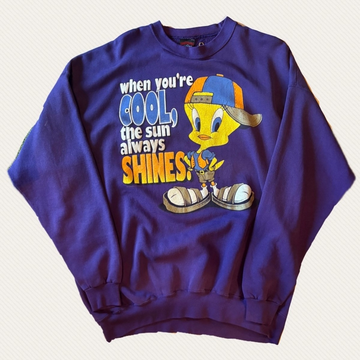 90's Made in USA Looney Tunes Tweety Big size sweat 3XL | Rusty's ...