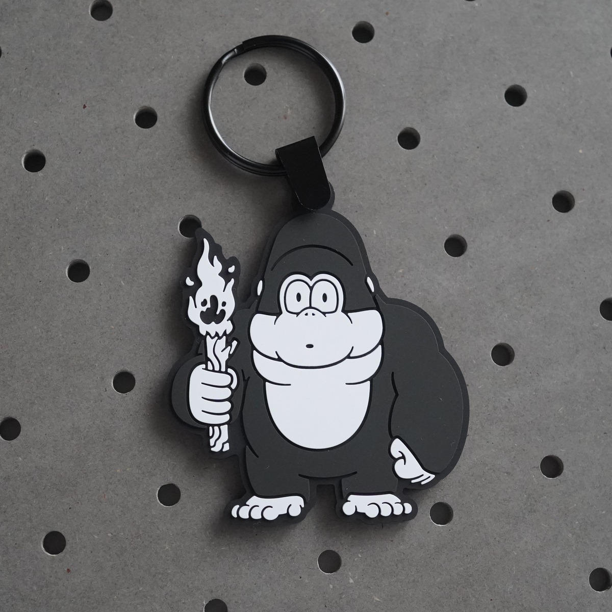 Rubber Key Ring / Torch | MONKEY CRAB