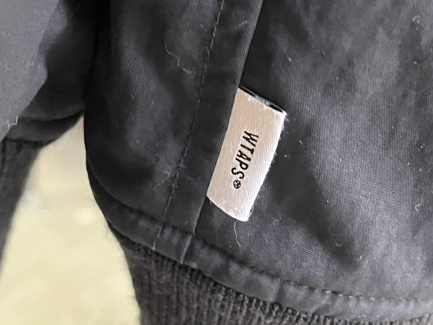 WTAPS INCOM JACKET.NYLON.TUSSAH BLACK 02 192BRDT-JKM02 31497 WTAPS INCOM JACKET.NYLON.TUSSAH BLACK 02 192BRDT-JKM02 31497