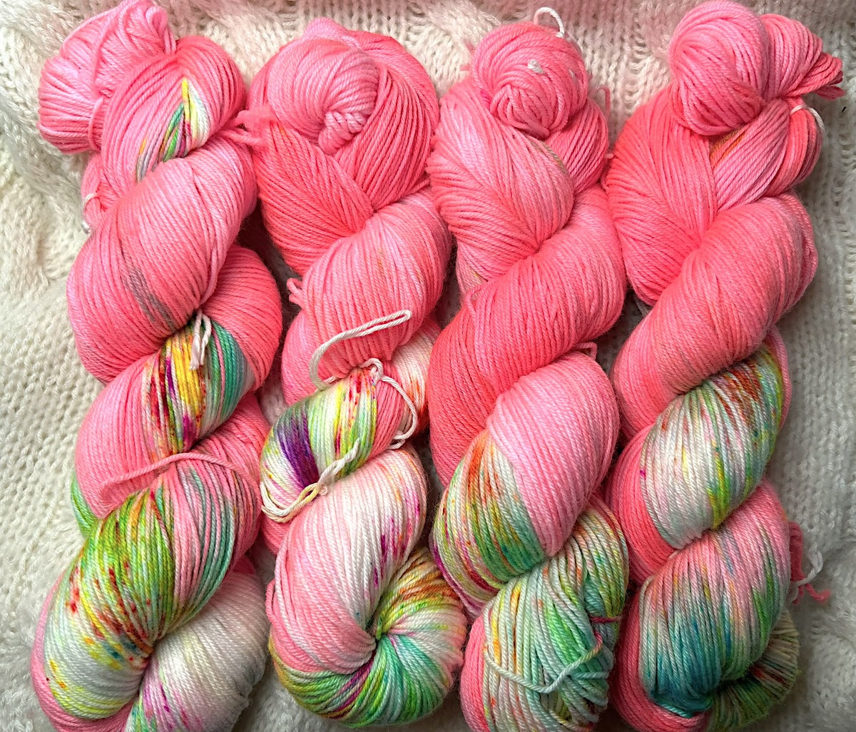 手染めメリノソックヤーン 風車 | Miyuka Handmade