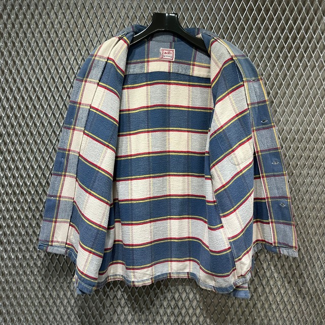 50s【Mac Ross】L/S Open Collar Shirt | the Holic vintage clothing