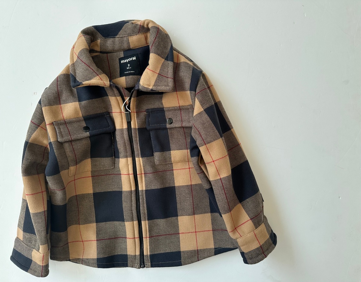 Mayoral check jacket | cachecache609